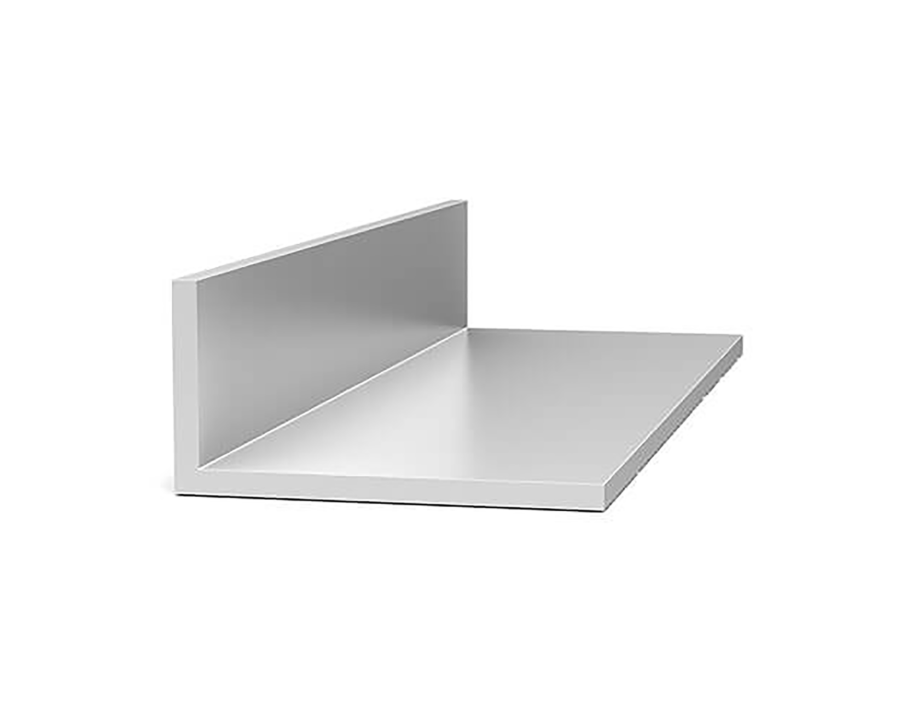 Aluminum Angle Leg Size: 0.500" x 1.000" Thickness: 0.063"